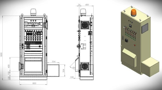 ตู้ MDB Box Main Distribution Board) & ตู้ Control Box